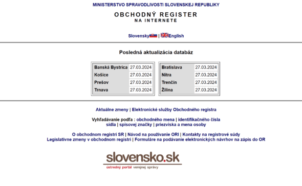 Živnostenský register – SZČO, výpis, nahliadanie - KD.sk
