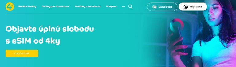 4ka – recenzie, dobitie kreditu, eSIM a pokrytie - KD.sk