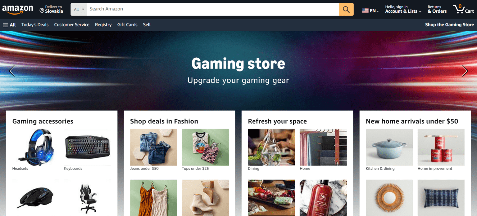 Amazon SK - zásielkový obchod, e-shop, Prime, recenzie - KD.sk