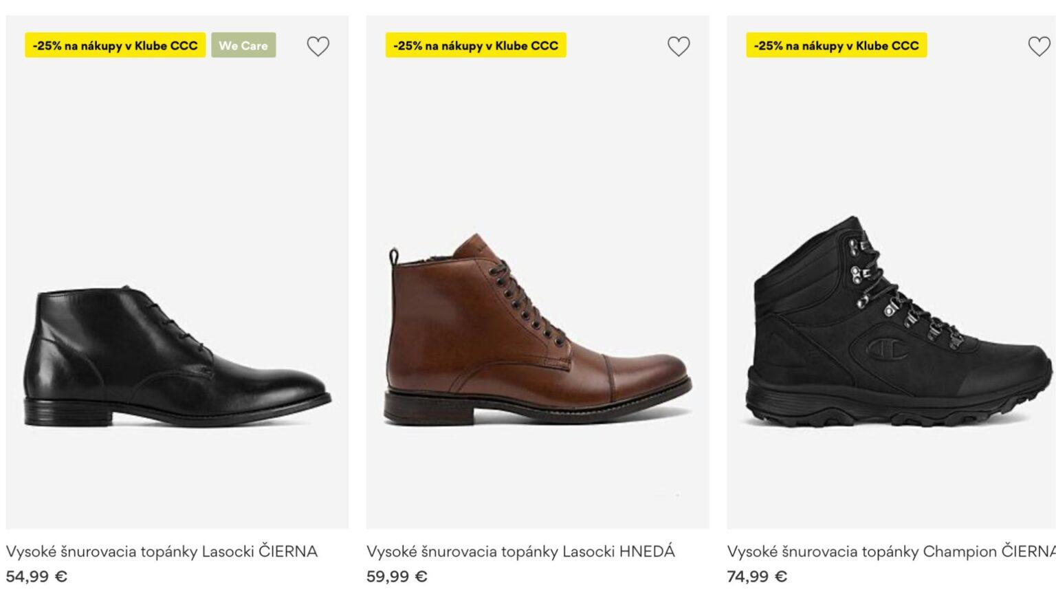 CCC topánky - dámska, pánska a detská obuv, vrátenie tovaru, predajne, otváracie hodiny - KD.sk