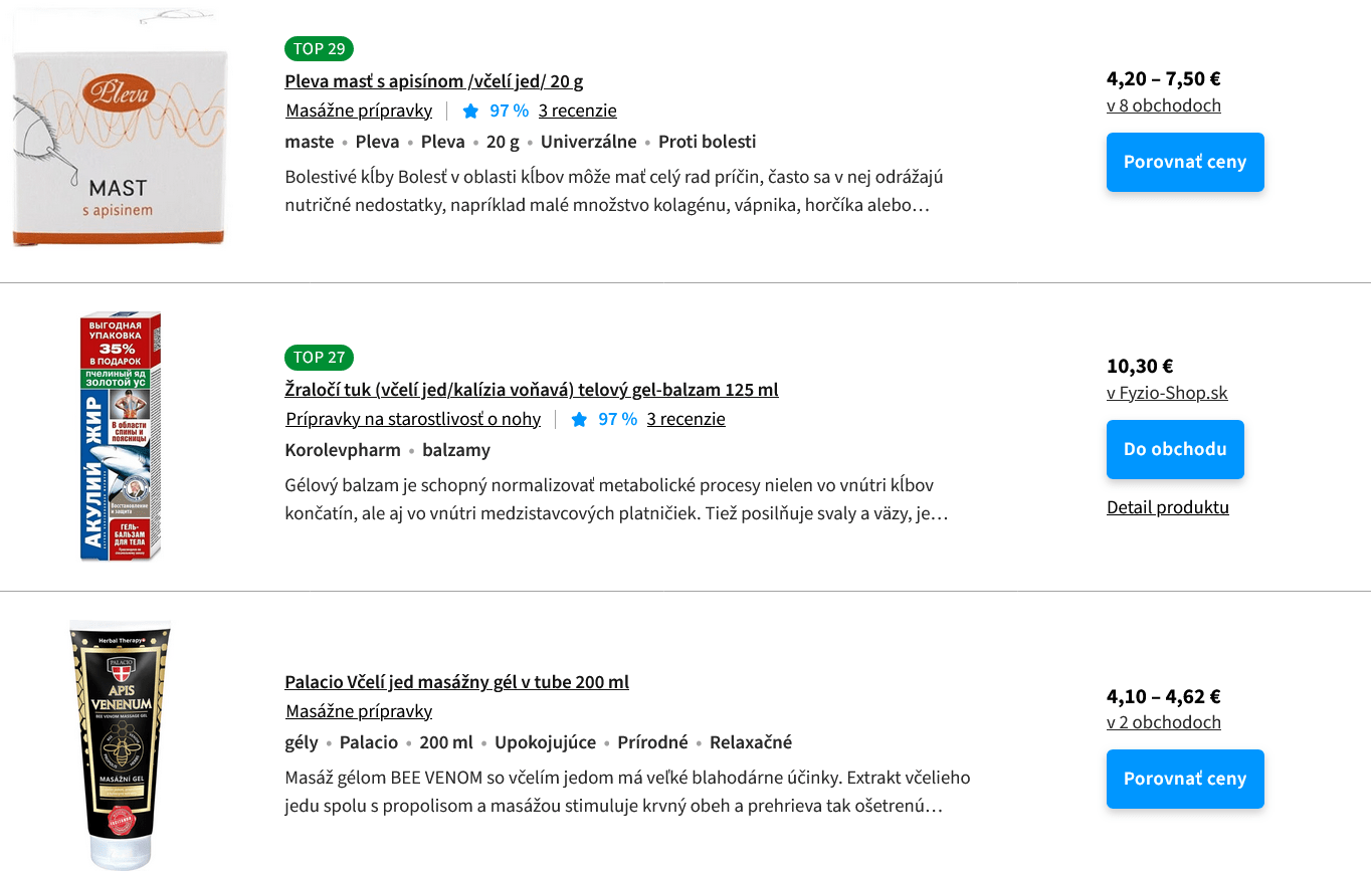 Včelí jed - náplaste, využitie, recenzie - KD.sk