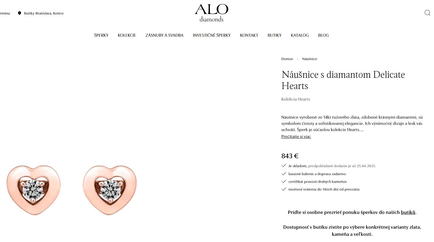 ALO diamonds - diamanty a šperky - KD.sk