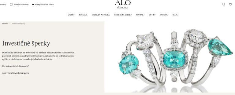 ALO diamonds - diamanty a šperky - KD.sk