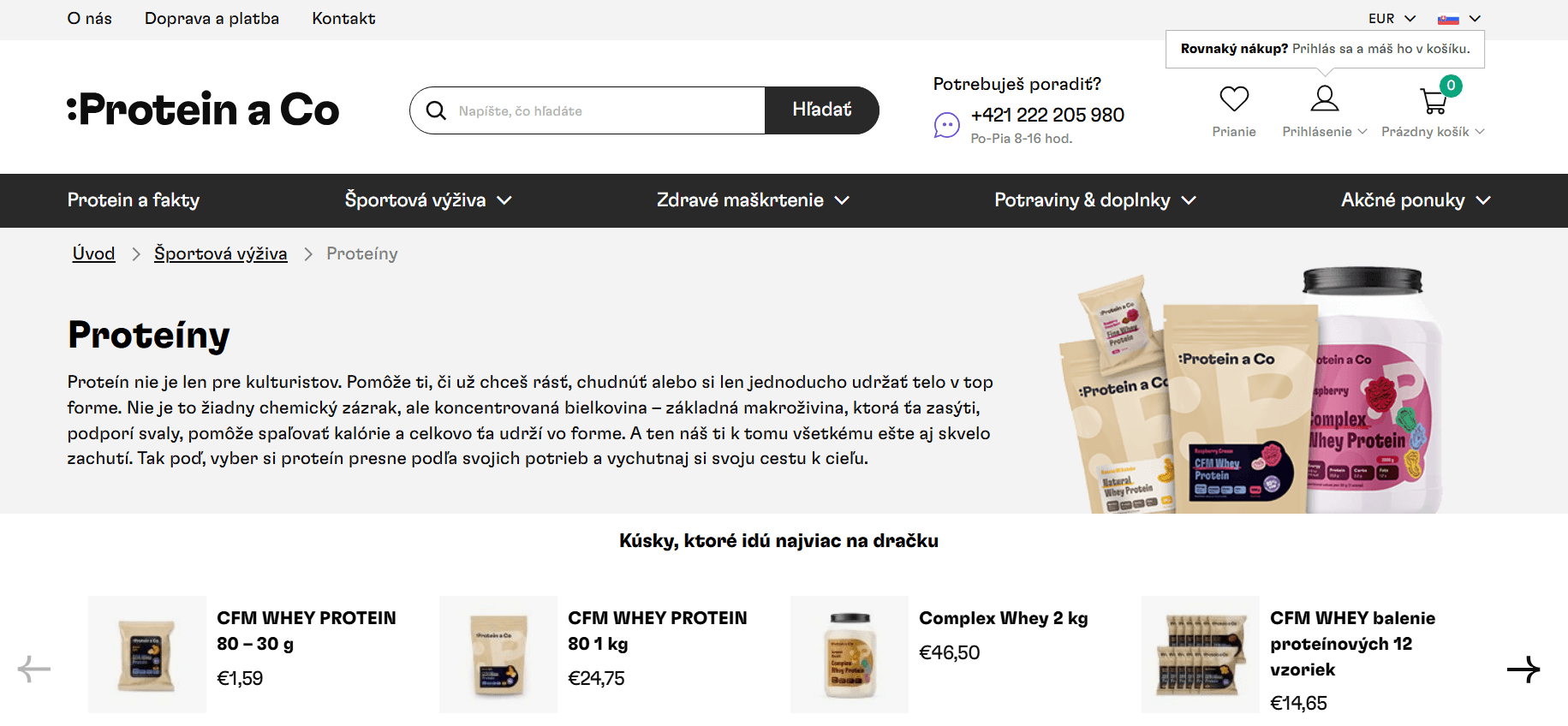 Protein a Co - porovnanie produktov, recenzie - KD.sk